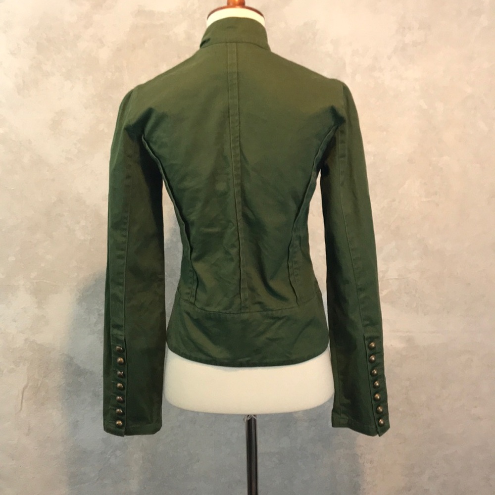 Green Military Style Jacket - Gem